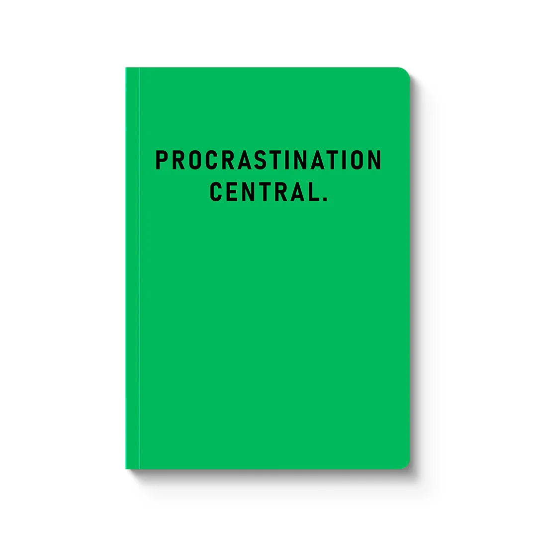 Procrastination Central Notebook – The Dovecote Trading Co.